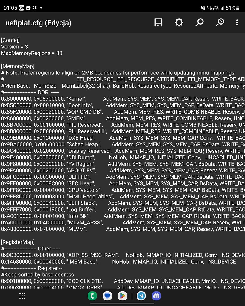 UEFI for Galaxy Fold - EDK II UEFI - Renegade Project UEFI for Galaxy Fold - EDK II UEFI - Renegade Project